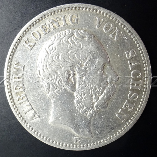 Německo - Sasko - 2 Marka 1896 E :: Numismatika Zlatá Koruna