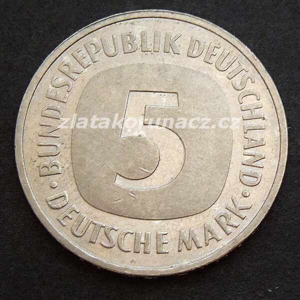 NSR - 5 Marka 1990 F :: Numismatika Zlatá Koruna