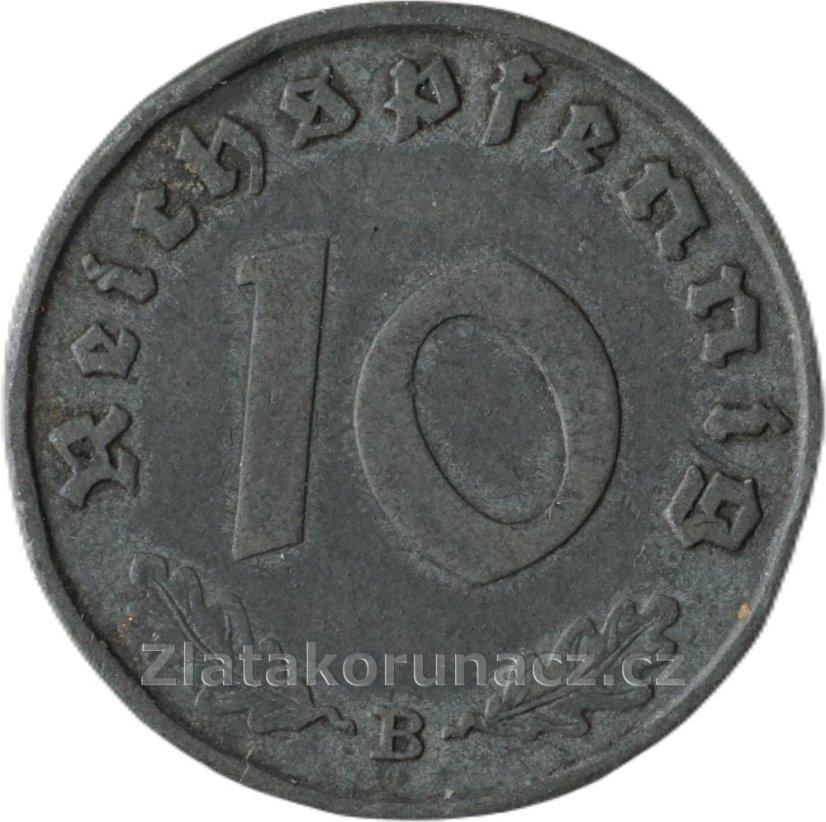 Německo - 10 Reichspfennig 1941 B :: Numismatika Zlatá Koruna