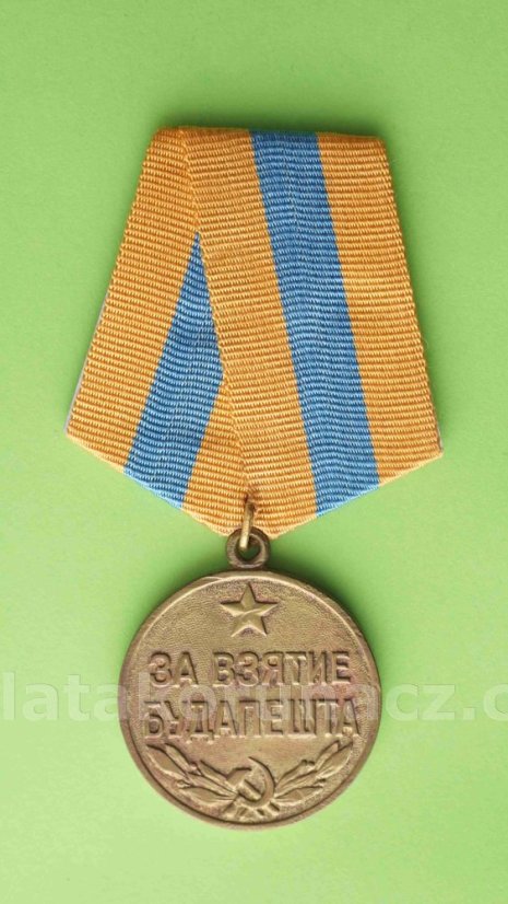 SSSR-Rusko - Medaile za dobytí Budapešti :: Numismatika Zlatá Koruna