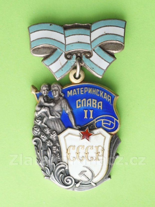 SSSR-Rusko - Řád mateřské slávy II. třída :: Numismatika Zlatá Koruna