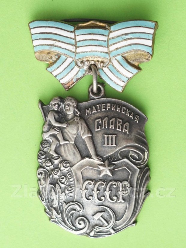 SSSR-Rusko - Řád mateřské slávy III. třída :: Numismatika Zlatá Koruna