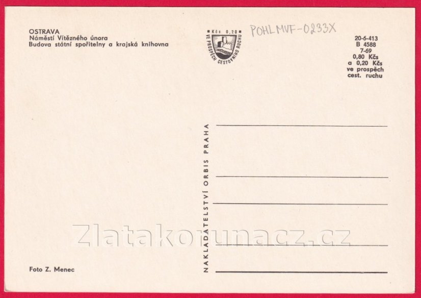 Ostrava - budova státní spořitelny a krajská knihovna :: Numismatika ...