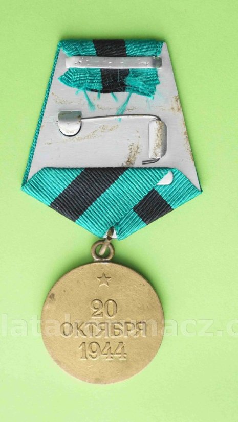 SSSR-Rusko - Medaile za osvobození Bělehradu 1945 :: Numismatika Zlatá ...