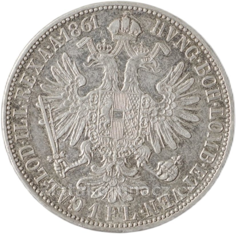 1 zlatník 1861 A :: Numismatika Zlatá Koruna