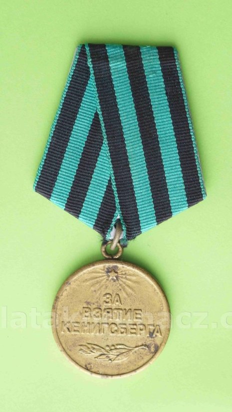 SSSR-Rusko - Medaile za dobytí Kenigsbergu 1945 :: Numismatika Zlatá Koruna